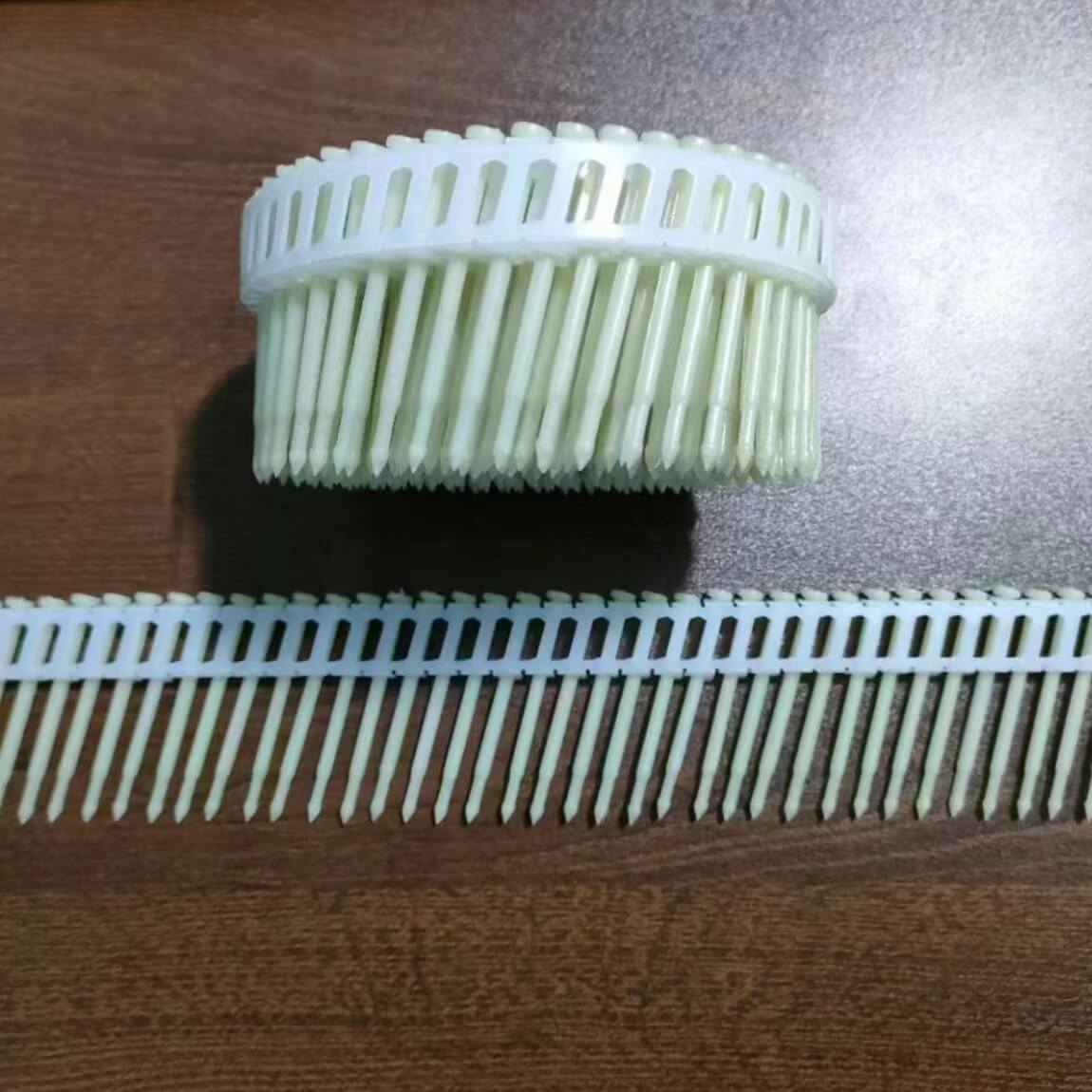 Composite Coil Nails C8-57mm(2-1/4") & Polymer Common Nails Coil-8/15 ...